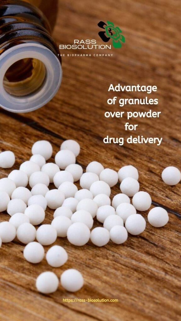 Granules for drug delivery